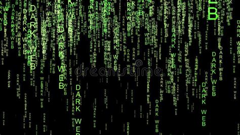 Dark Web Code On The Internet Stock Illustration Illustration Of Cyberspace Illegal 214036730