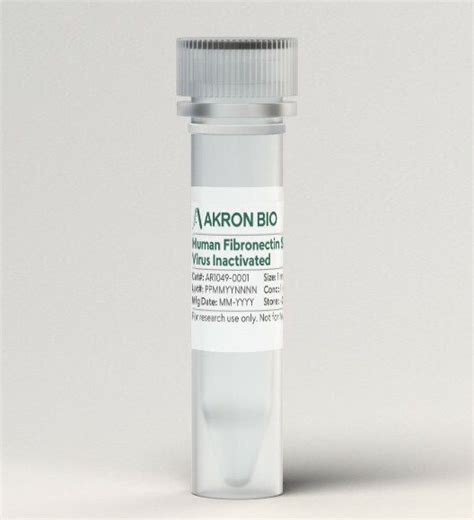 Human Fibronectin Virus Inactivated Research Grade Atlantis Bioscience Pte Ltd