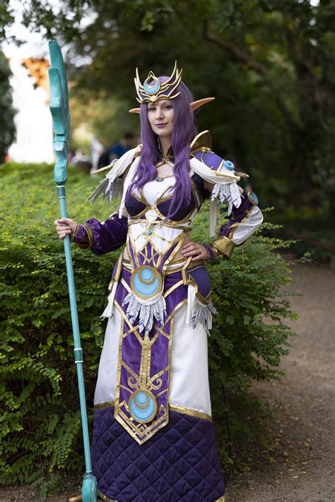 Self Nightelf Moonpriest Cosplay Rcosplay