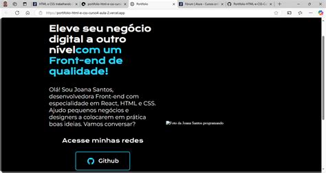 Lista De Exercícios Github E Vercel Html E Css Trabalhando Com Responsividade E Publicação