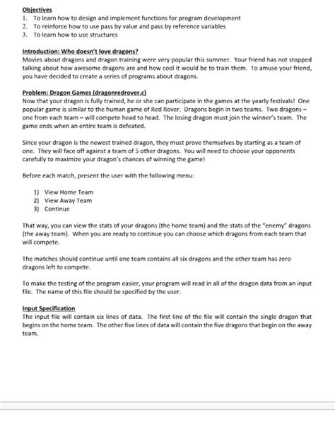 Solved To Learn How To Design And Implement Functions For