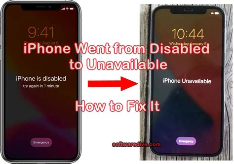 IPhone Went From Disabled To Unavailable How To Fix It SoftwareDive Iphone Iphone