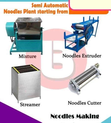 Noodle Machine And Pani Puri Making Machine Wholesaler Deepak