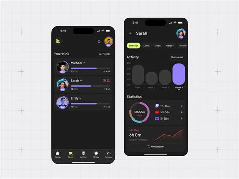 Screen Time App Designs Themes Templates And Downloadable Graphic Elements On Dribbble