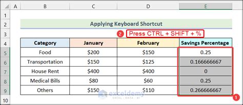 How To Calculate Savings Percentage In Excel 3 Easy Methods