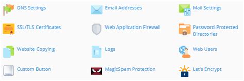 Adding And Removing Custom Buttons Plesk Onyx Documentation