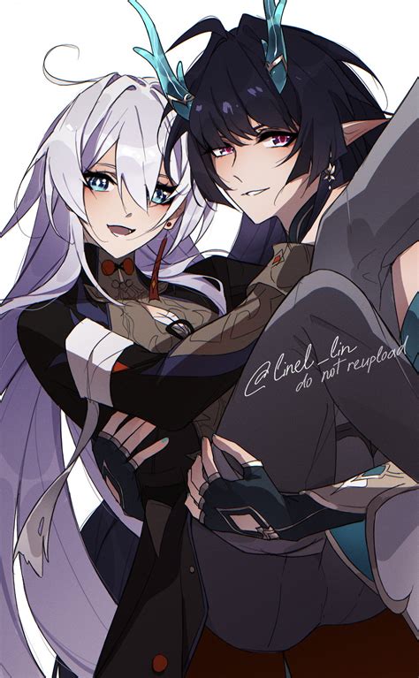 Kiana Kaslana Raiden Mei Dan Heng And Blade Honkai And More Drawn By Linel Lin Danbooru