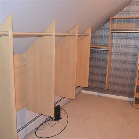 Closet With Sloped Ceiling Photos And Ideas Houzz