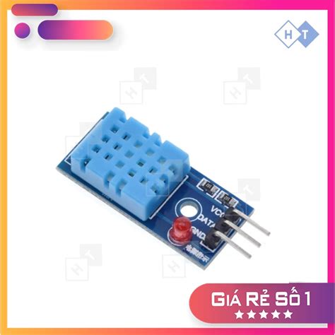Mạch Cảm Biến Nhiệt Độ Độ Ẩm Dht11 Loại Tốt Chuyên Dụng Cho Các Loại Vi Điều Khiển Arduino