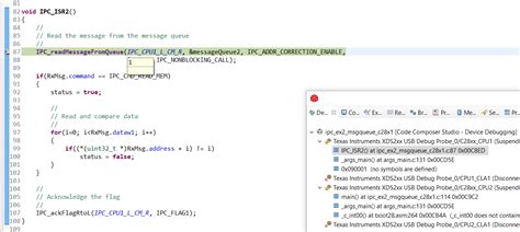 Ccstms320f28388d How To Trigger Ipc Interrupt In Cpu1 C2000