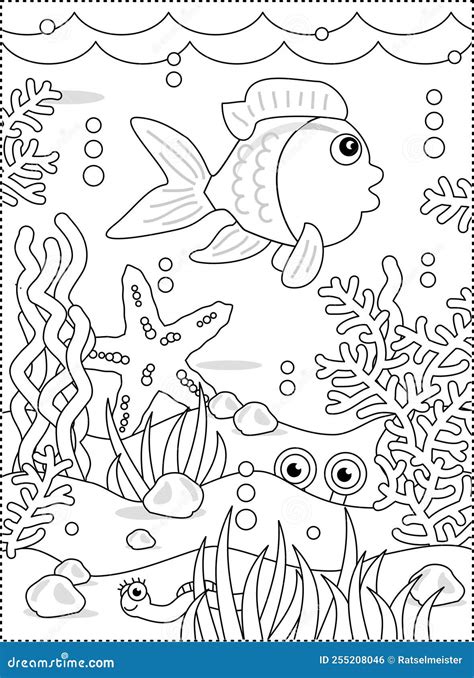 Sea Life Colouring Pages