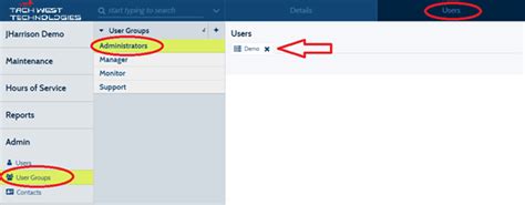 How To Add Or Remove A User To An Existing User Group Tach West Technologies