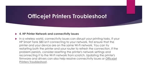 Ppt Officejet Printers Troubleshoot Powerpoint Presentation Free Download Id