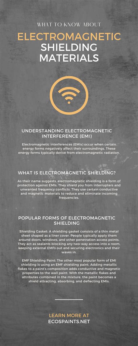 What To Know About Electromagnetic Shielding Materials
