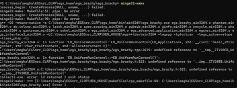 Unable To Compile Egsbrachy Regsnrc