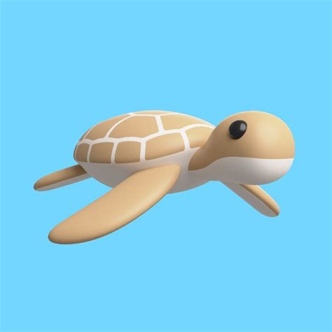 3d Turtle Cute Cute Turtle Tortoise Model 3d Model 25 Max Fbx Ma