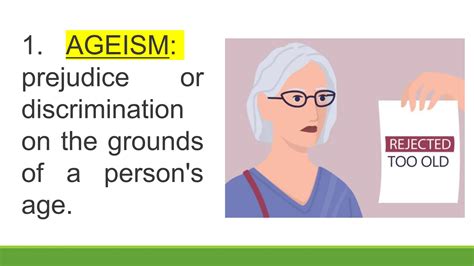 Types Of Prejudices Ageism And Classismpptx
