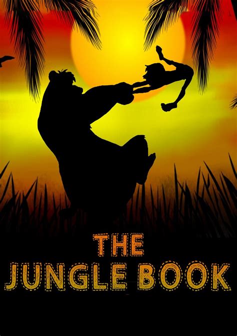 The Jungle Book Animation Movie Artwork Poster Etsy