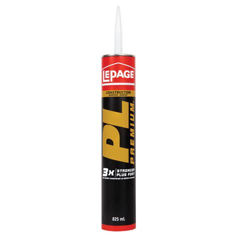 Pl Premium Construction Adhesive 825 Ml At New Canadians Lumber