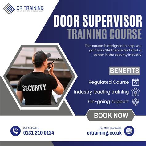 Sia Door Supervisor Course Sia Physical Intervention Course Cr