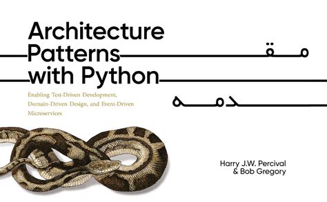 برداشتی از کتاب Architecture Patterns With Python مقدمه Architecture Patterns With Python