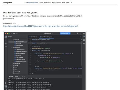 Abil Hakim On Linkedin Jetbrains Ui Design Productivity