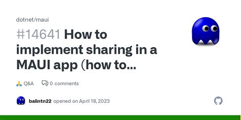 How To Implement Sharing In A Maui App How To Register As A Sharing