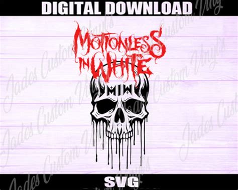 Motionless In White Svg Etsy