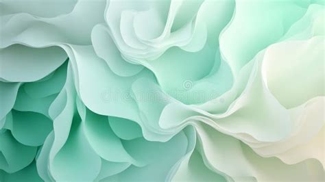 Soft Pastel Layers Create Serene And Calming Abstract Background Stock Illustration