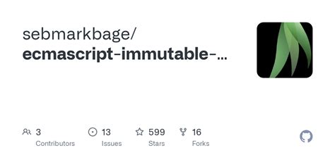 Github Sebmarkbageecmascript Immutable Data Structures