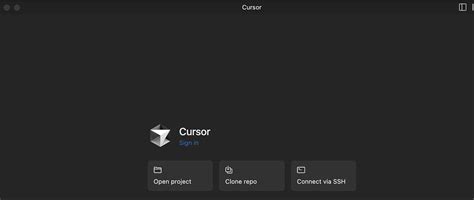 Sign In Doesnt Work Bug Reports Cursor Community Forum