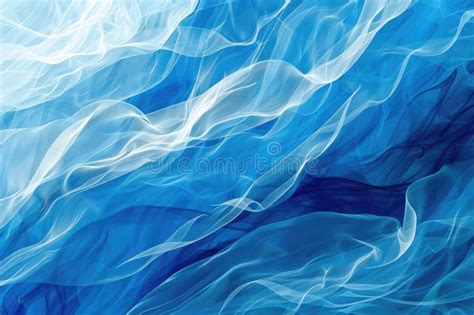 Design A Background With Abstract Blue And White Wave Patterns For A Modern And Artistic Look
