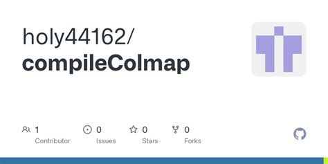 GitHub Holy CompileColmap