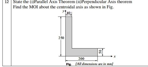 State The I Parallel Axis Theorem Ii StudyX