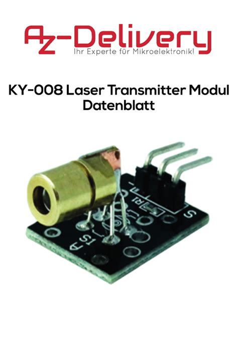Ky 008 Ky 008 Az Laser Transmitter Module Az Delivery
