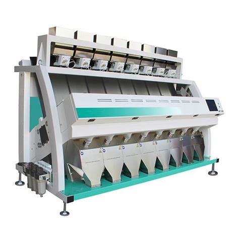 Automatic Tri Chromatic 10 Chute Color Sorter Machine Accuracy 99 Single Phase At ₹ 2200000