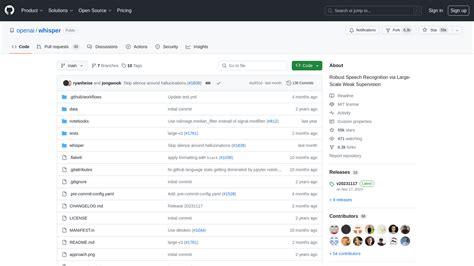 Whisper Github