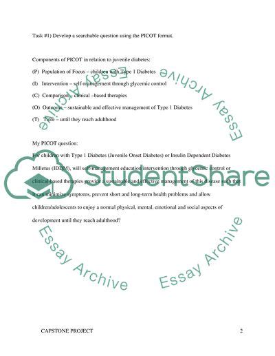 Capstone Project Essay Example Topics And Well Written Essays 1000 Words