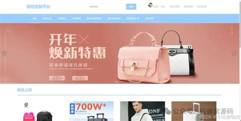 【含文档ppt源码】基于springbootvue的箱包定制平台 Csdn博客