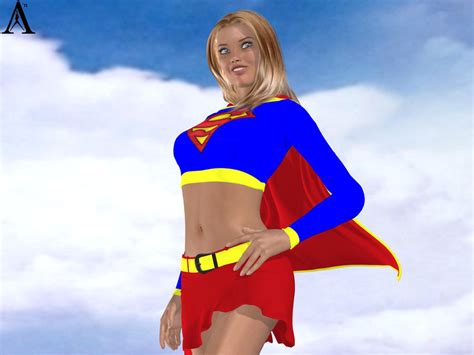 Supergirl Pinup By Mndlessentertainment On Deviantart