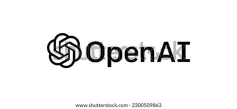 격리된 흰색 배경에 텍스트가 있는 Openai 스톡 일러스트 2300509863 Shutterstock