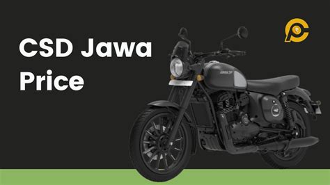 CSD Jawa Bike Price List 2025 CanteenPrice