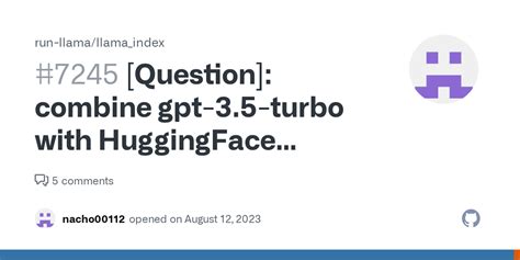 Question Combine Gpt 35 Turbo With Huggingface Embedding Model