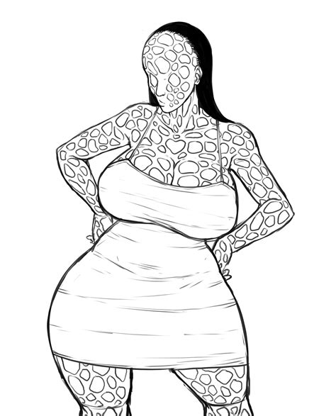 Rule 34 Ecchi Huge Breasts Monster Monster Girl Morelo Thick Thighs