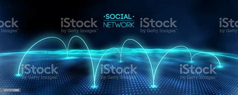 네트워크 개념 파란색 벡터 일러스트레이션 미래 지향적 인 육각 벡터 일러스트레이션 미래 지향적 인 육각 벡터 일러스트레이션 Hud 요소 기술 개념 3d 풍경 빅 데이터