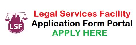 Lsf Recruitment 2024 2025 Legal Services Facility Application Form Portal Recruitment Portal