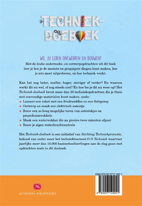 Techniek Doeboek 9789057124921 Gratis Verzenden Vanaf 35 Rapunsel Kinderboeken