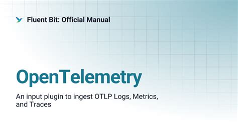 opentelemetry fluent bit official manual