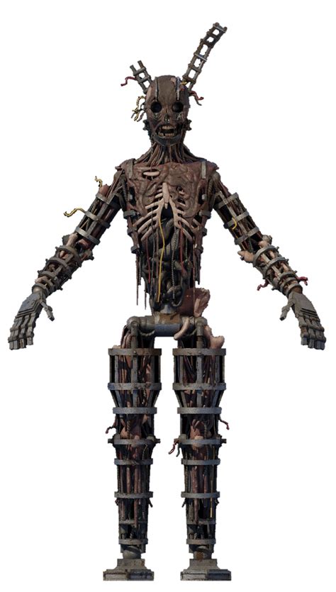 Aftonbuilt Classic Springtrap Endo Render By Agentprime On Deviantart