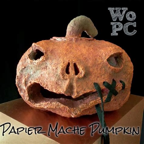 With Our Powers Combined Papier Mache Pumpkin